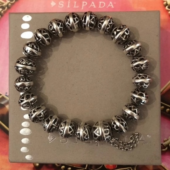 Silpada | Jewelry | Silpada Detailed Filigree Sterling Silver Bead ...
